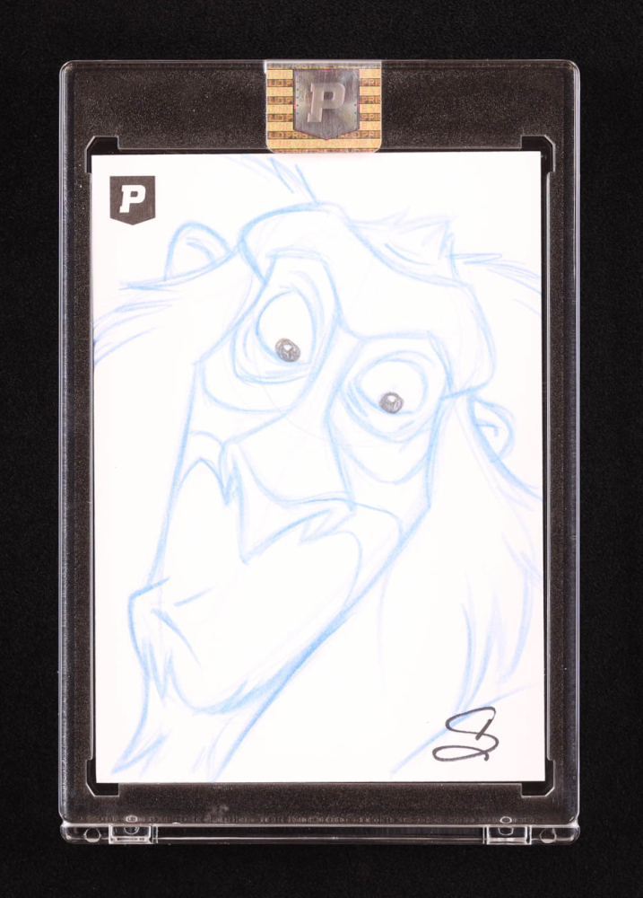 Rafiki | Disney | Original Art Sketch Card by Scott Cook (1/1 Original Art) | Pristine Auction