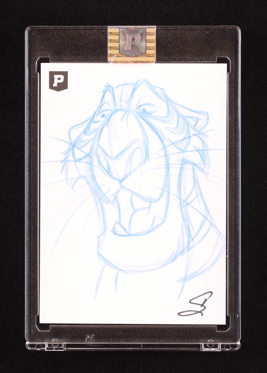 Shere Kahn | Disney | Original Art Sketch Card by Scott Cook (1/1 ...