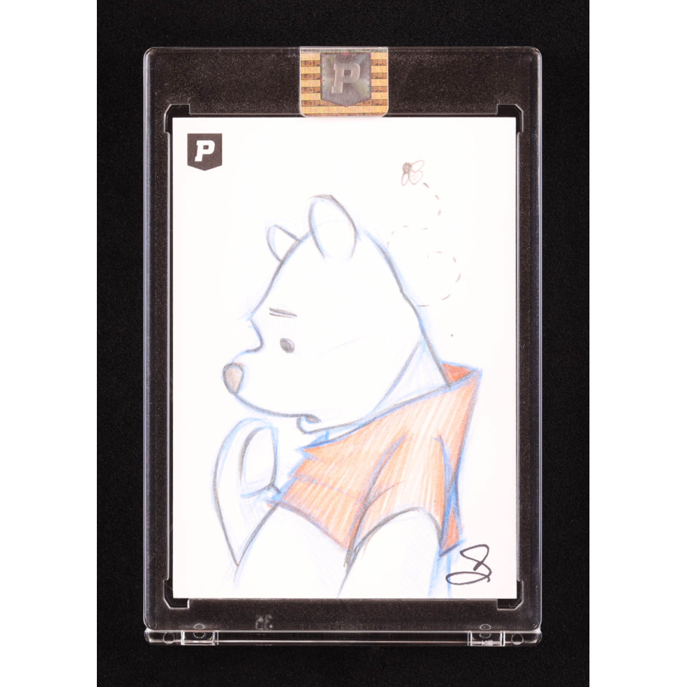 Pooh | Disney | Original Art Sketch Card by Scott Cook (1/1 Original ...