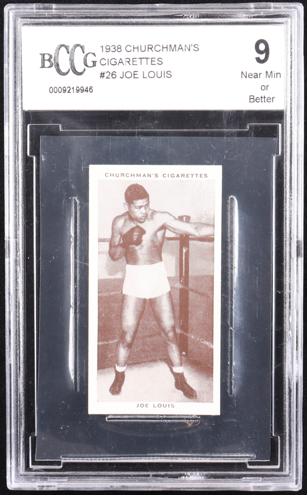 Joe Louis 1938 Churchman's Cigarettes #26 (BCCG 9) | Pristine Auction