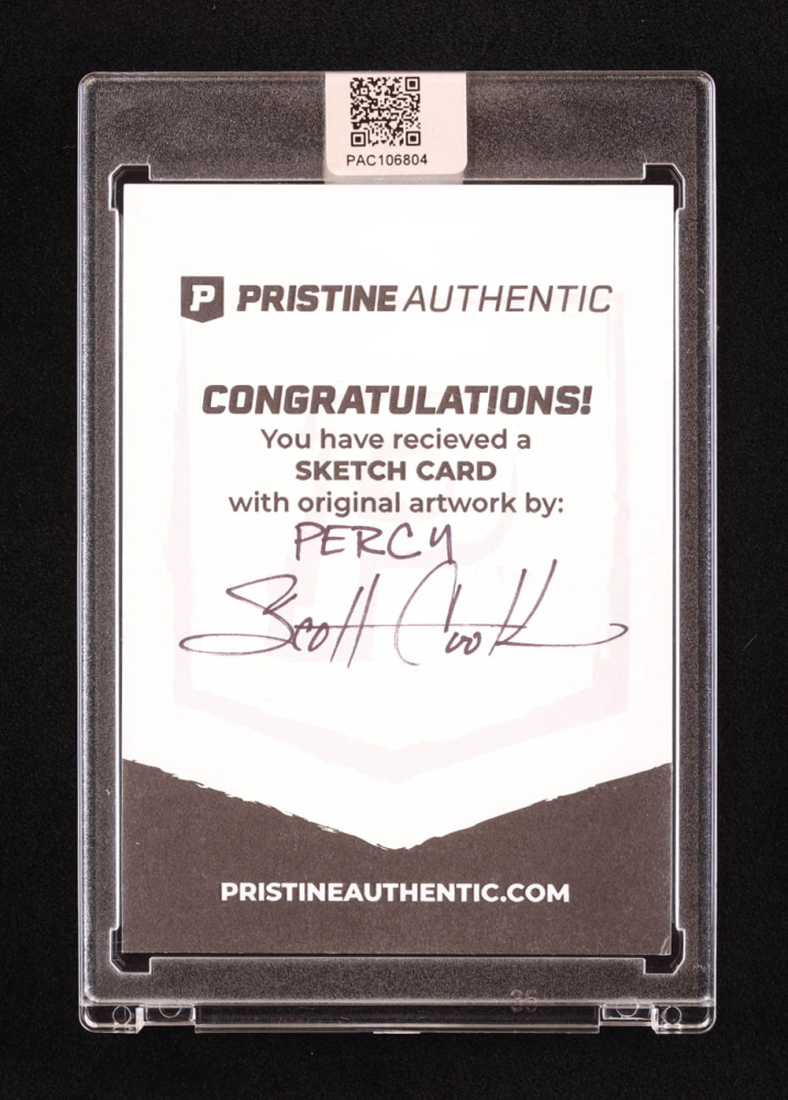 Percy | Disney | Original Art Sketch Card by Scott Cook (1/1 Original ...