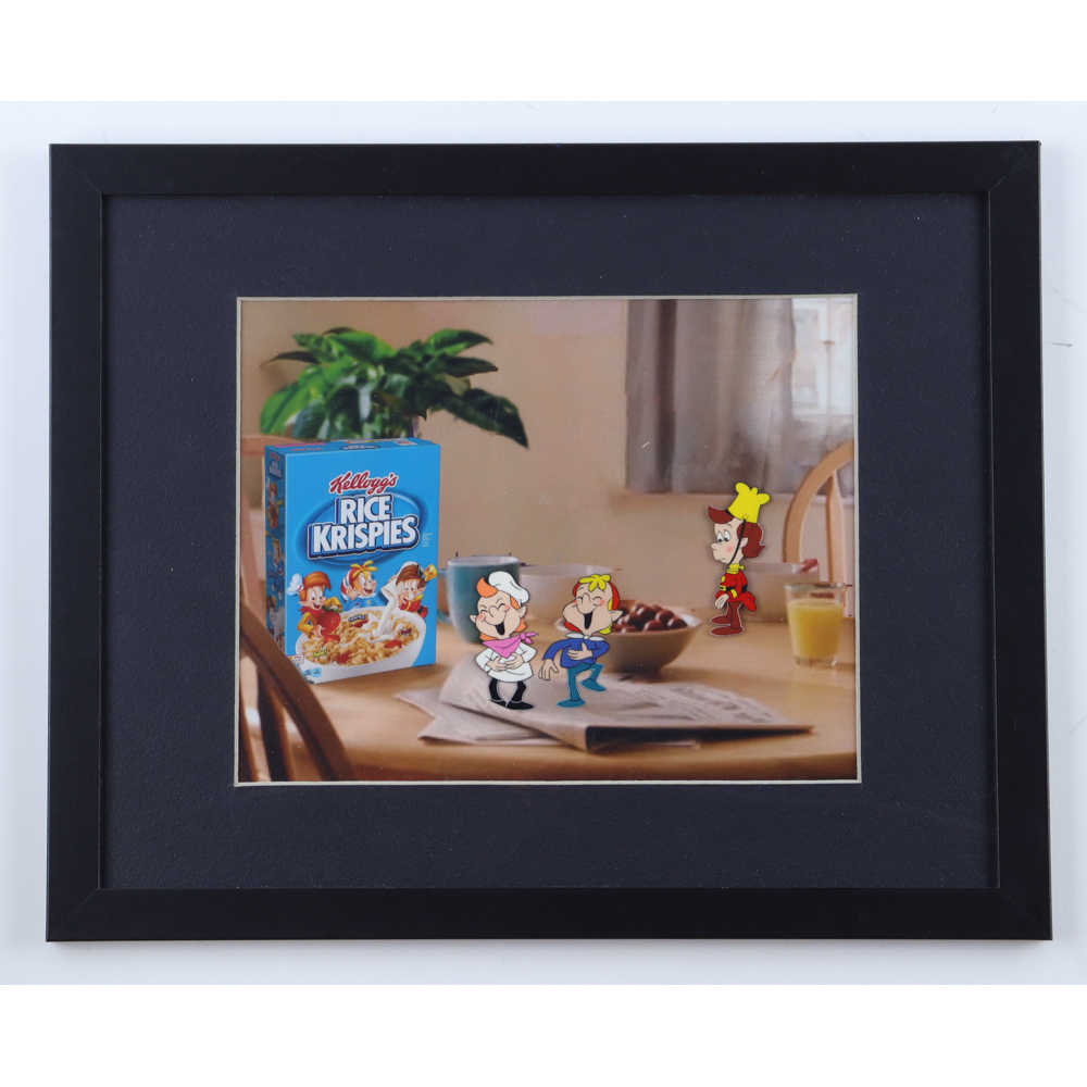 "Rice Krispies" Custom Framed Commercial Animation Two-Piece Cel ...