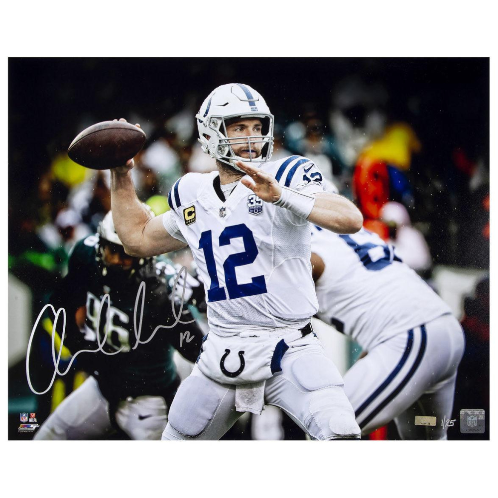 Andrew Luck Signed Colts LE 16x20 Photo (Panini) | Pristine Auction