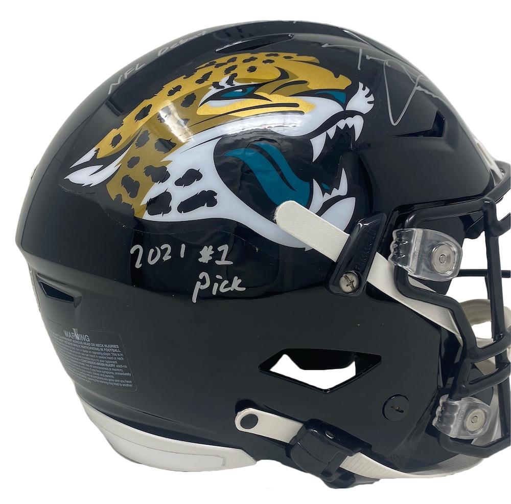 Trevor Lawrence Signed Jaguars LE Full-Size Authentic On-Field ...