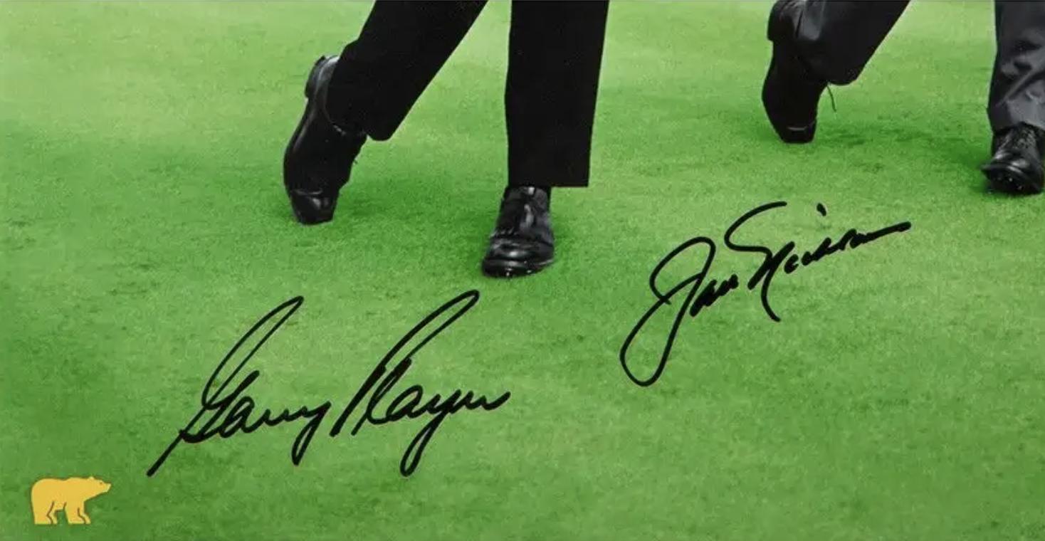 Gary Player & Jack Nicklaus Signed LE 16x20 Photo (UDA) | Pristine Auction