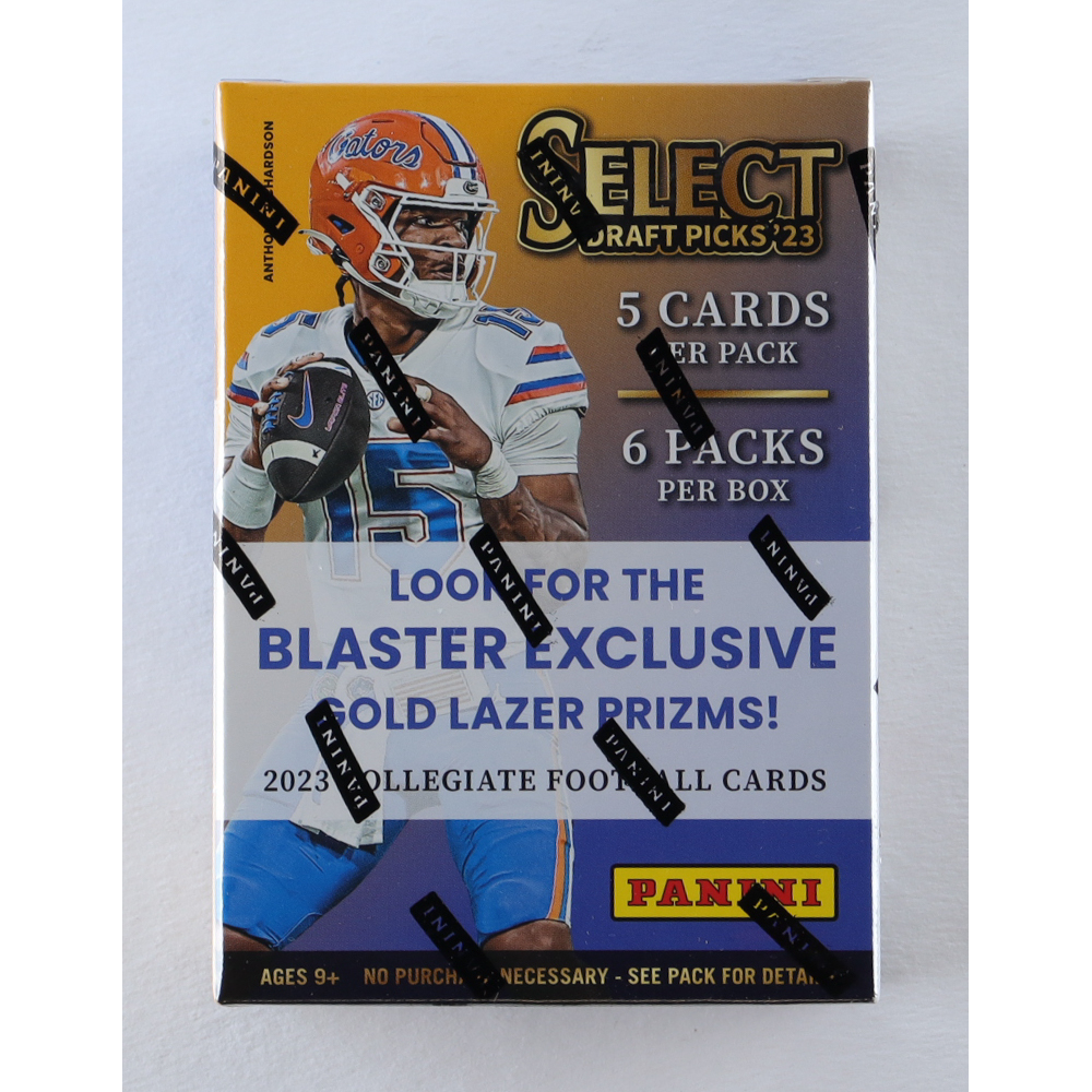 2023 Panini Select Draft Picks Football Blaster Box with (6) Packs ...