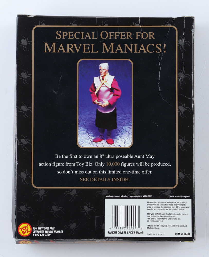 Stan Lee Signed "The Amazing Spider-Man" Spider-Man 8" Plush Figure ...