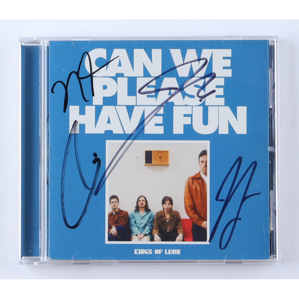 Caleb, Nathan, Jared, & Matthew Followill Signed "Can We Please Have ...