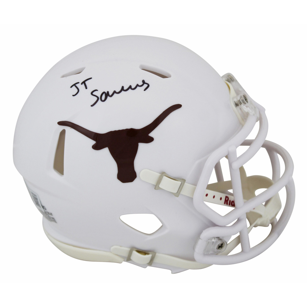 Ja'Tavion Sanders Signed Texas Speed Mini Helmet (Beckett) | Pristine ...
