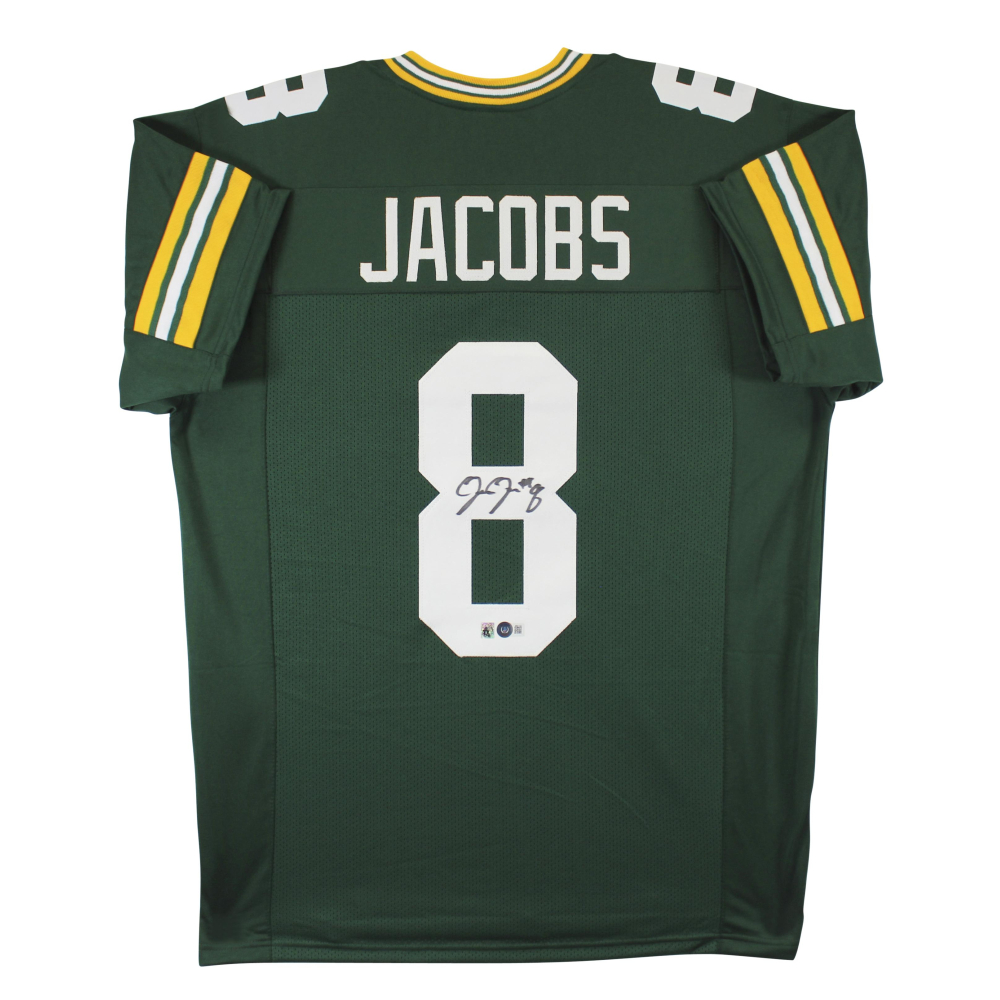 Josh Jacobs Signed Jersey (Beckett & Jacobs) | Pristine Auction