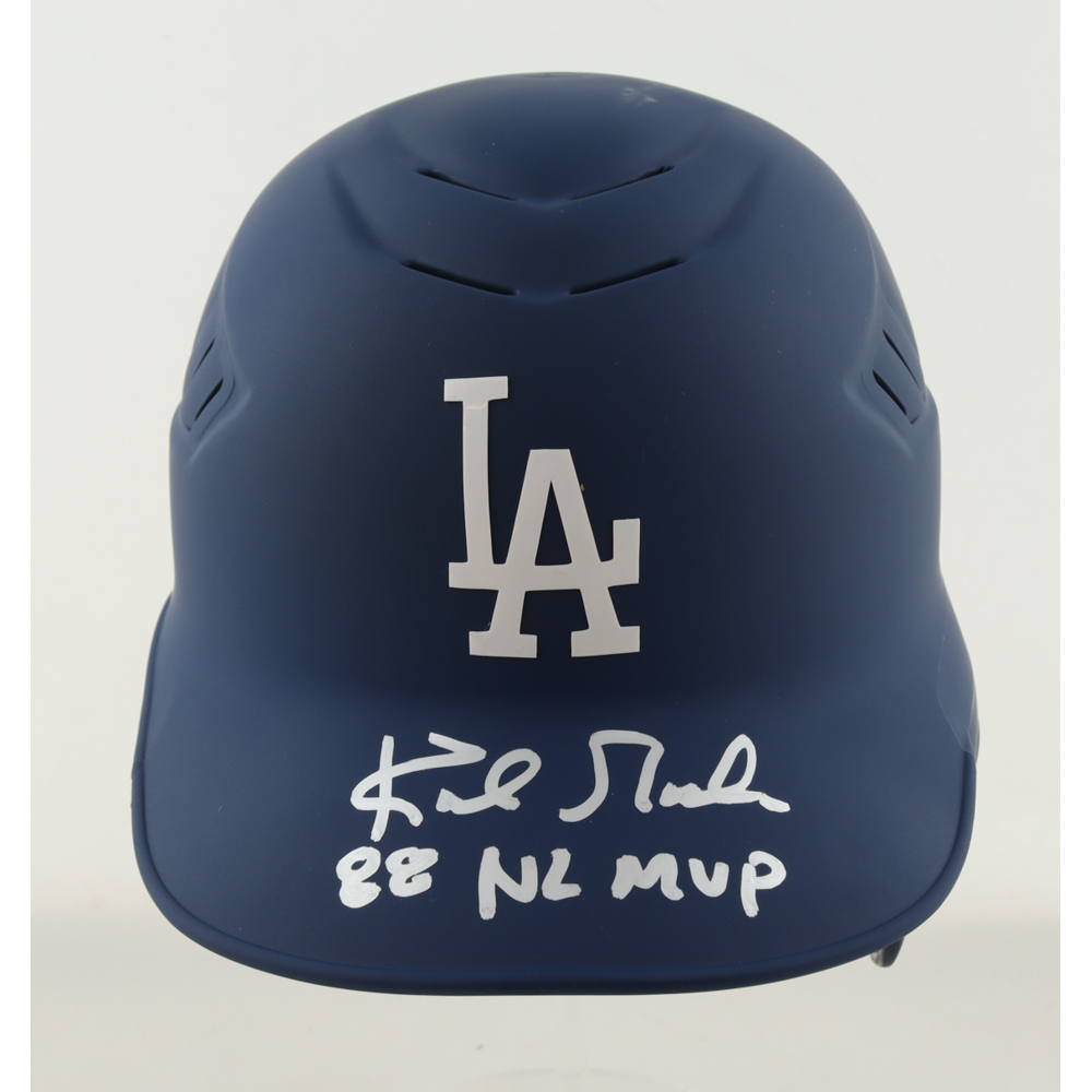 Kirk Gibson Signed Dodgers Authentic On-Field Full-Size Batting Helmet ...