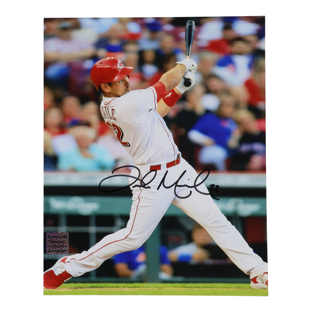 Luke Maile Signed Reds 8x10 Photo (Playball Ink) | Pristine Auction