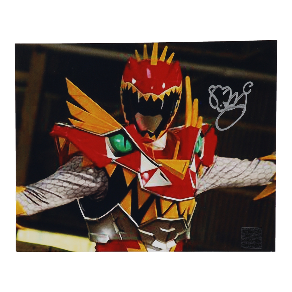Brennan Mejia Signed "Power Rangers Dino Charge" 8x10 Photo (Playball ...