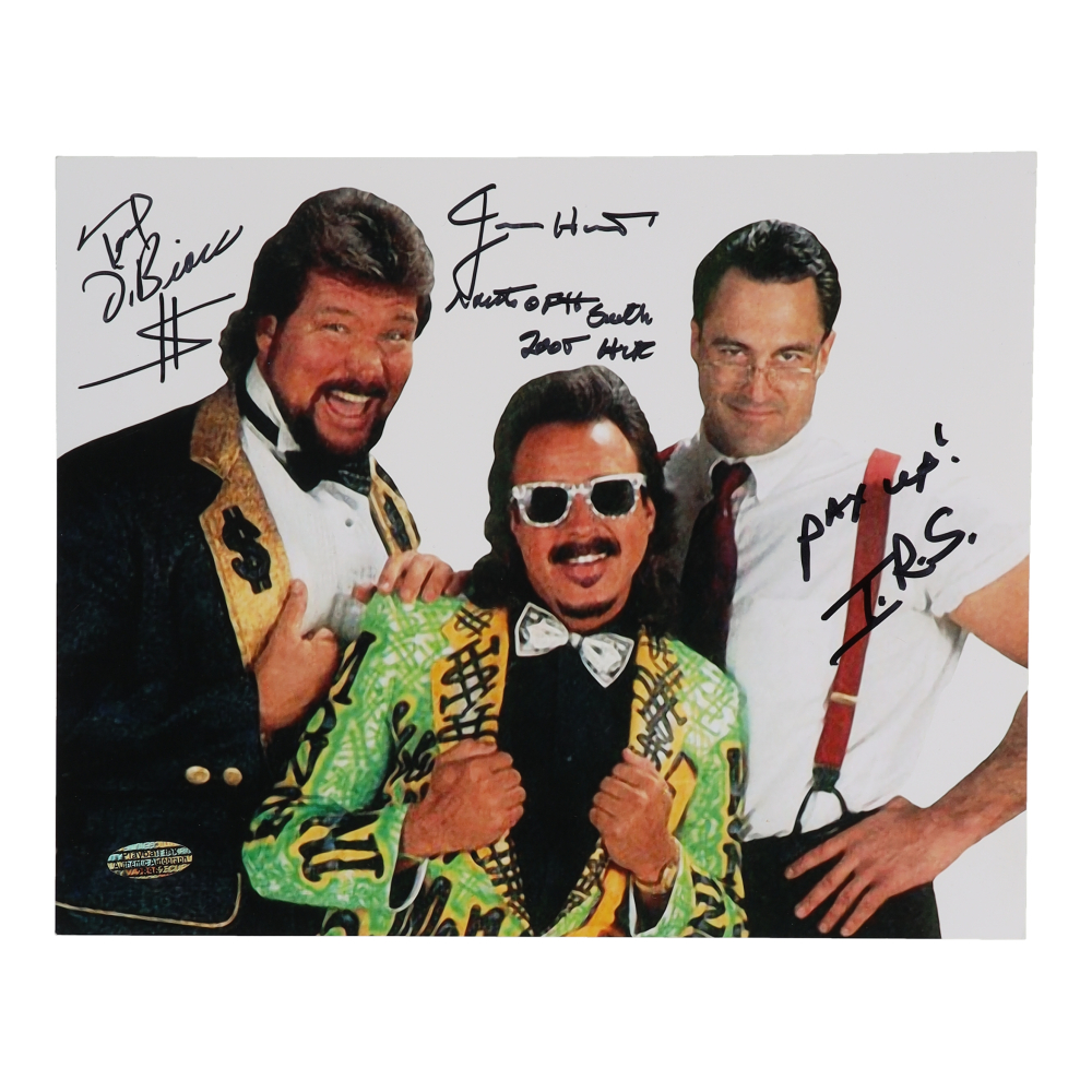 Ted DiBiase, Jimmy Hart, & Mike Rotunda Signed WWE 8x10 Photo With ...