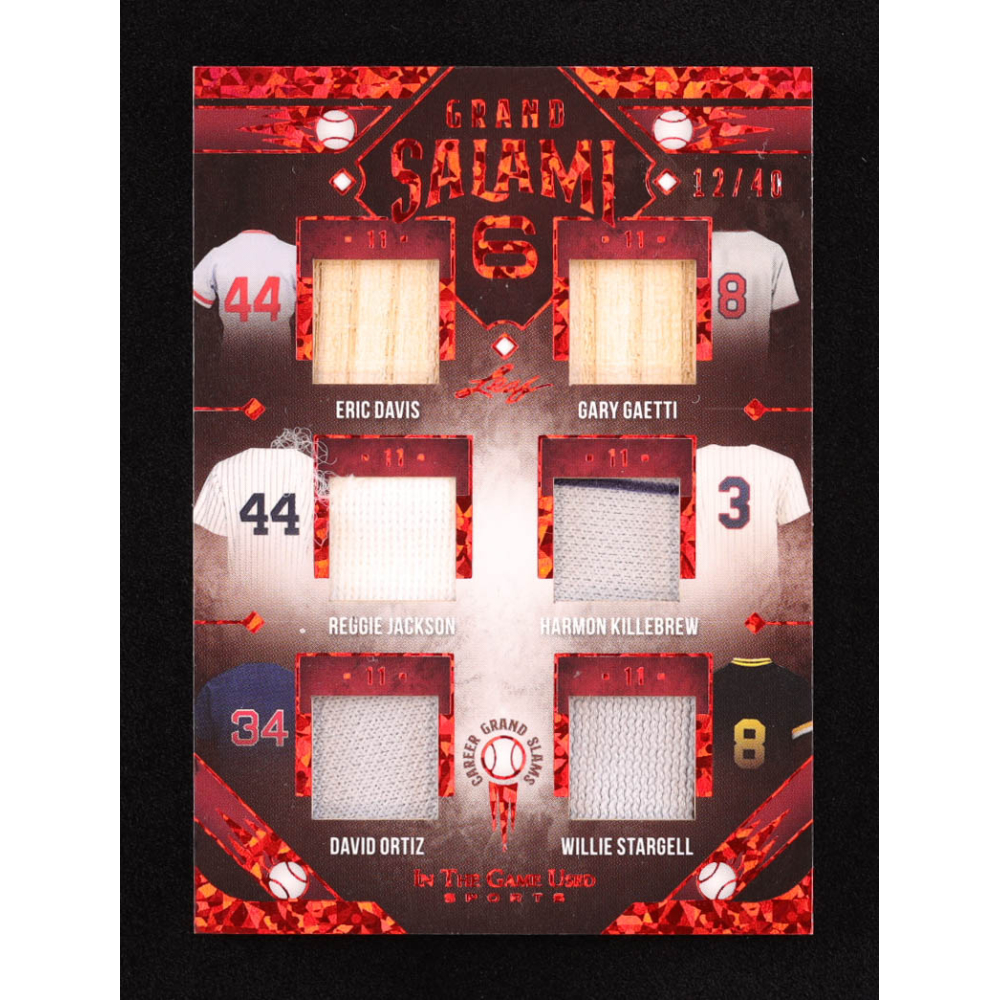 Eric Davis / Gary Gaetti / Reggie Jackson / Harmon Killebrew / David ...