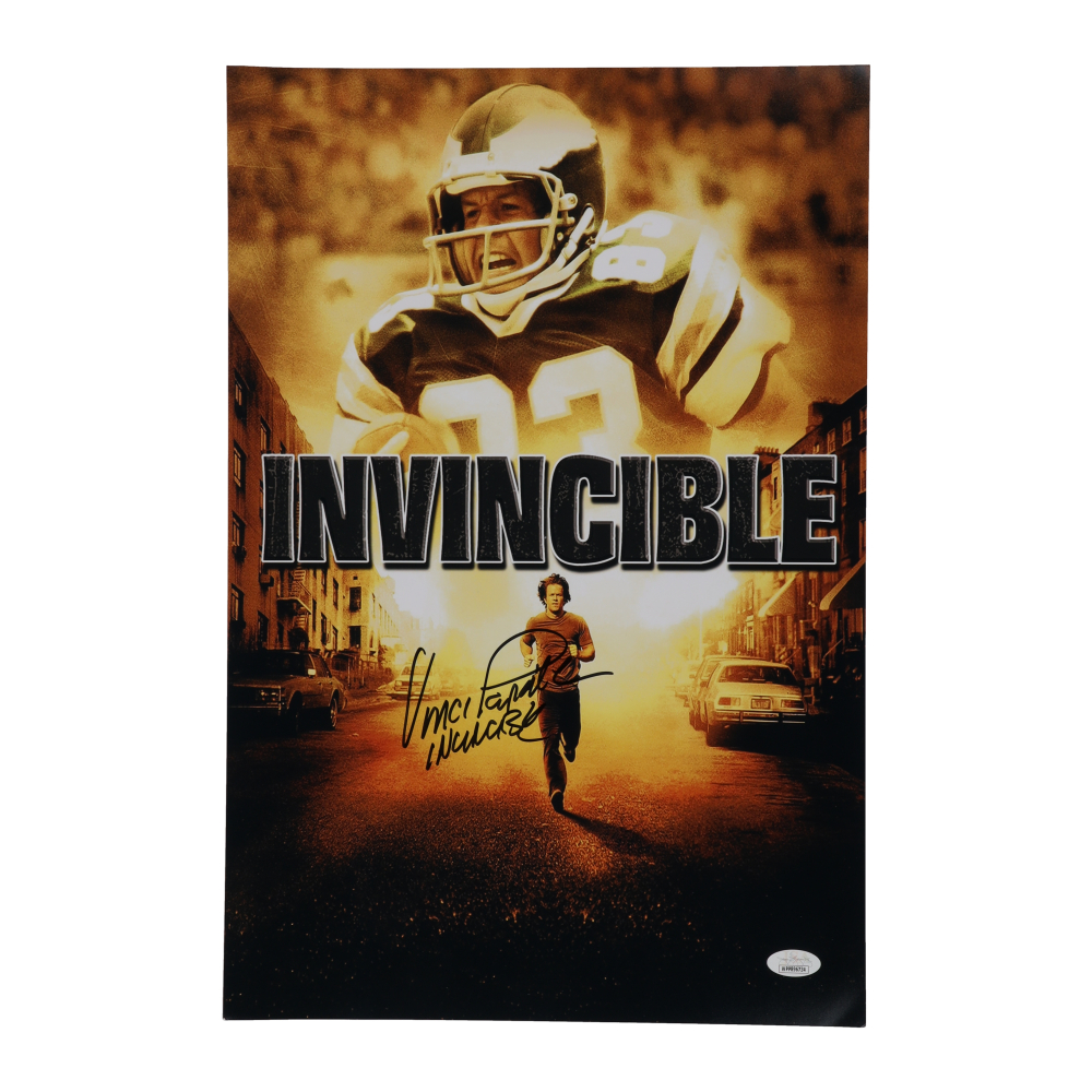 Vince Papale Signed "Invincible" Movie Poster Photo Inscribed ...