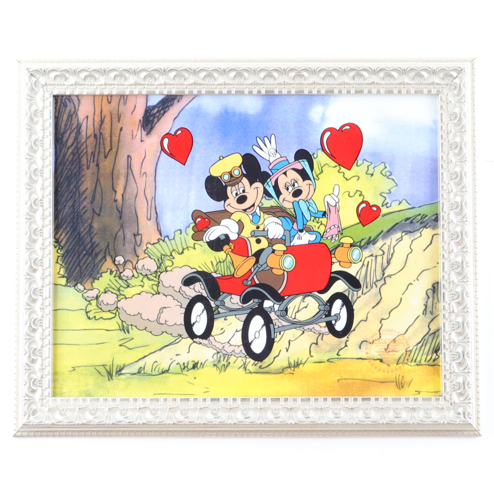 Walt Disney "Nifty Nineties" LE Custom Framed Two-Piece Animation ...