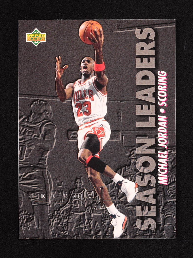 Michael Jordan 1998 Upper Deck Michael Jordan Career Collection #32 MJ ...