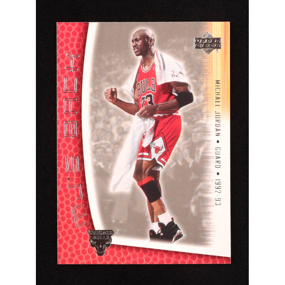 Michael Jordan 2001-02 Upper Deck MJ's Back #MJ36 Bullet Points/Bio ...