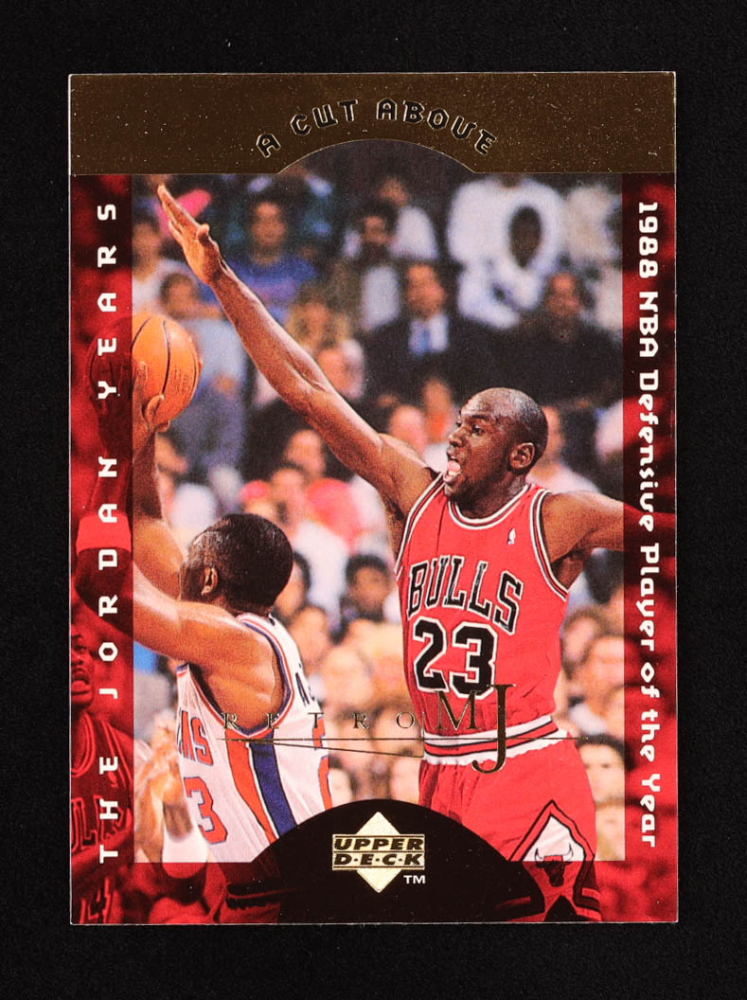 Michael Jordan 1998 Upper Deck Michael Jordan Career Collection #33 MJ ...