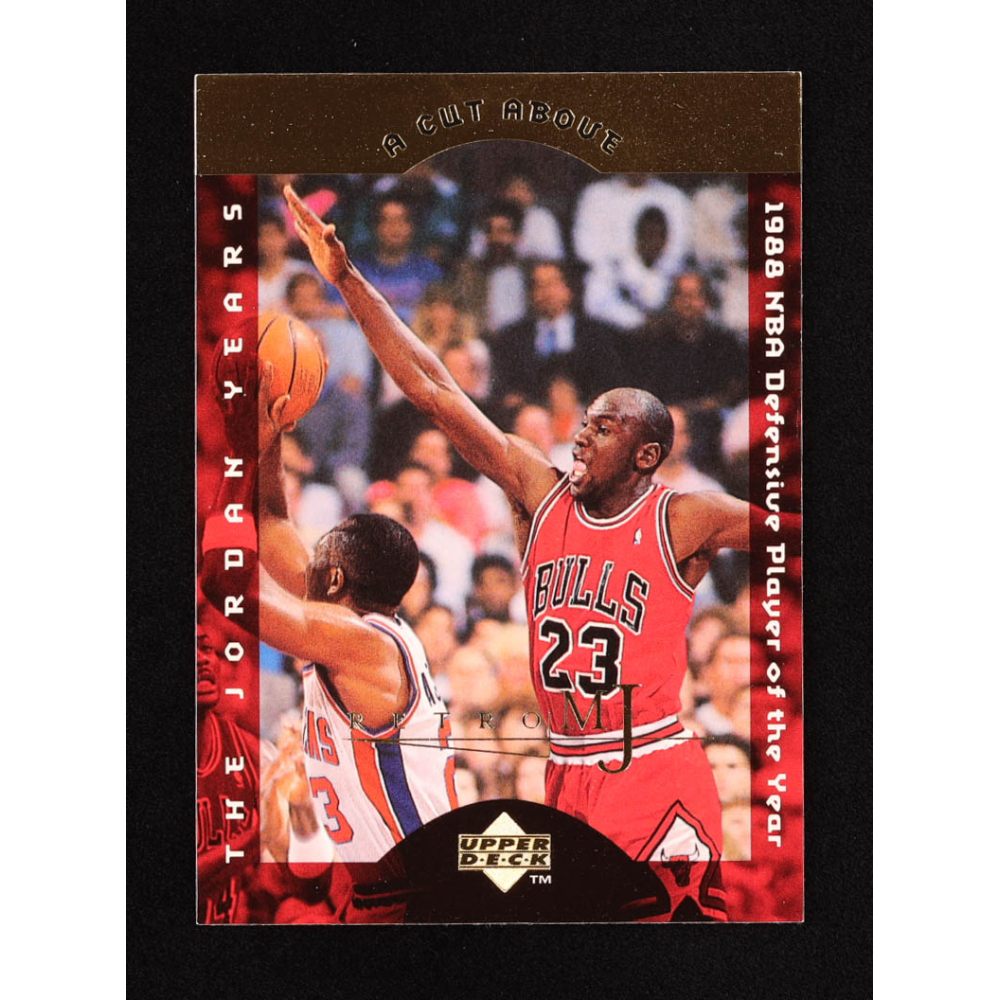 Michael Jordan 1998 Upper Deck Michael Jordan Career Collection #33 MJ ...