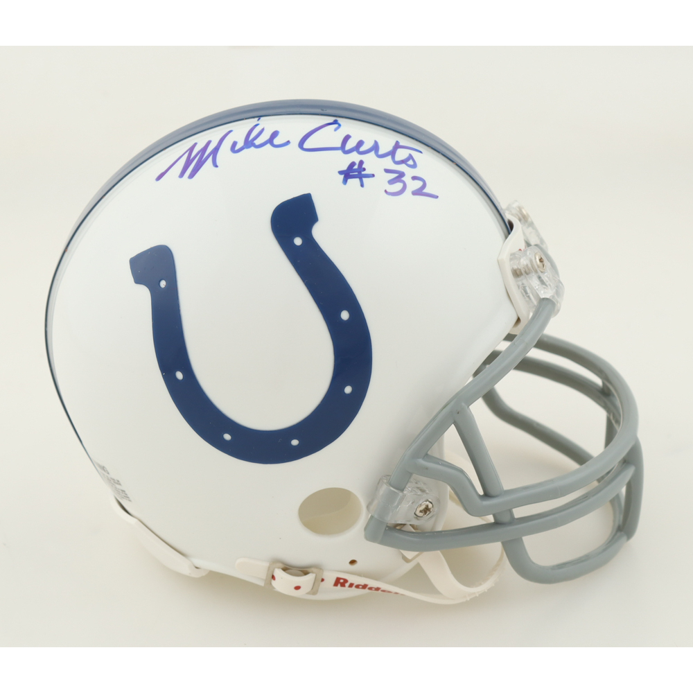Mike Curtis Signed Colts Mini Helmet (JSA) | Pristine Auction