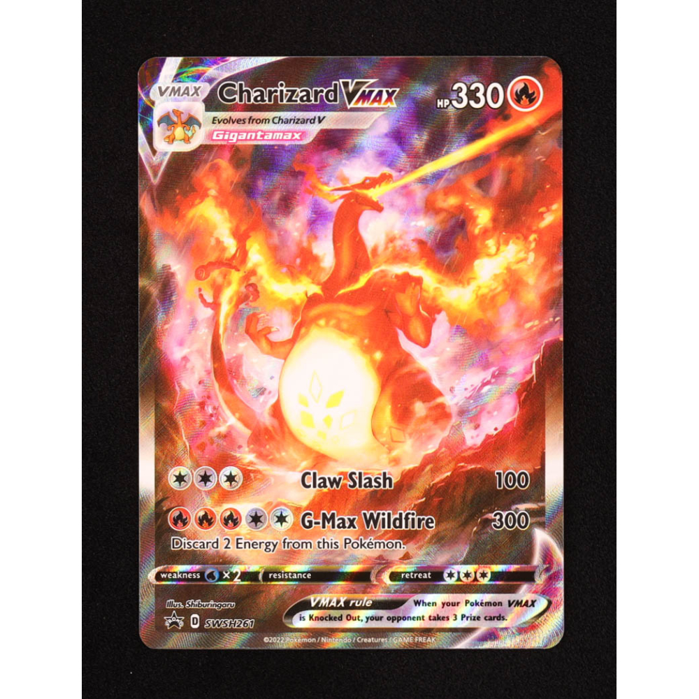 Charizard VMAX 2019-22 Pokemon Sword and Shield Black Star Promos # ...