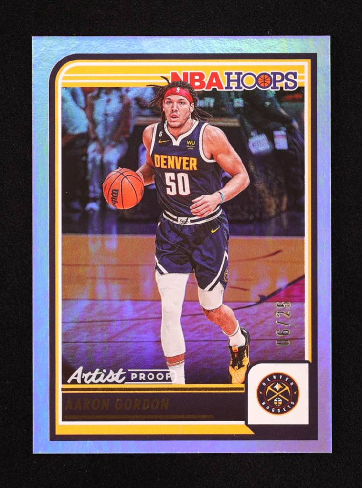 Aaron Gordon 2023-24 Hoops Artist Proof #179 #06/25 | Pristine Auction