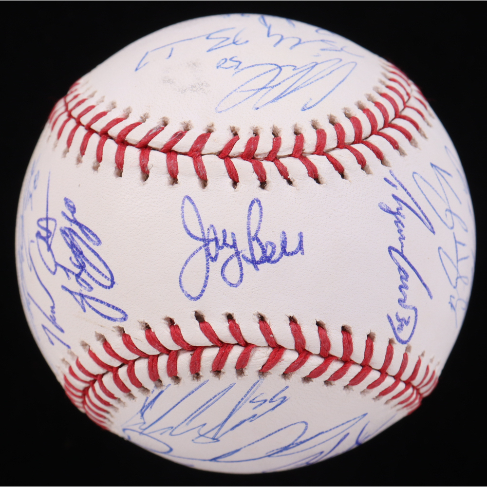 2019 RailRiders OML Baseball Signed By (23) with Nestor Cortes, Raynel ...