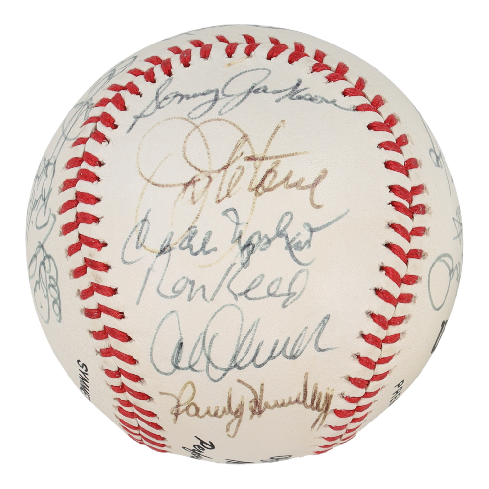 MLB Alumni Baseball Signed by (18) with Elias Sosa, Bob Forsch, Pat ...