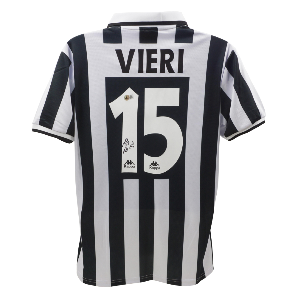 Christian Vieri Signed Juventus Jersey (Beckett) | Pristine Auction