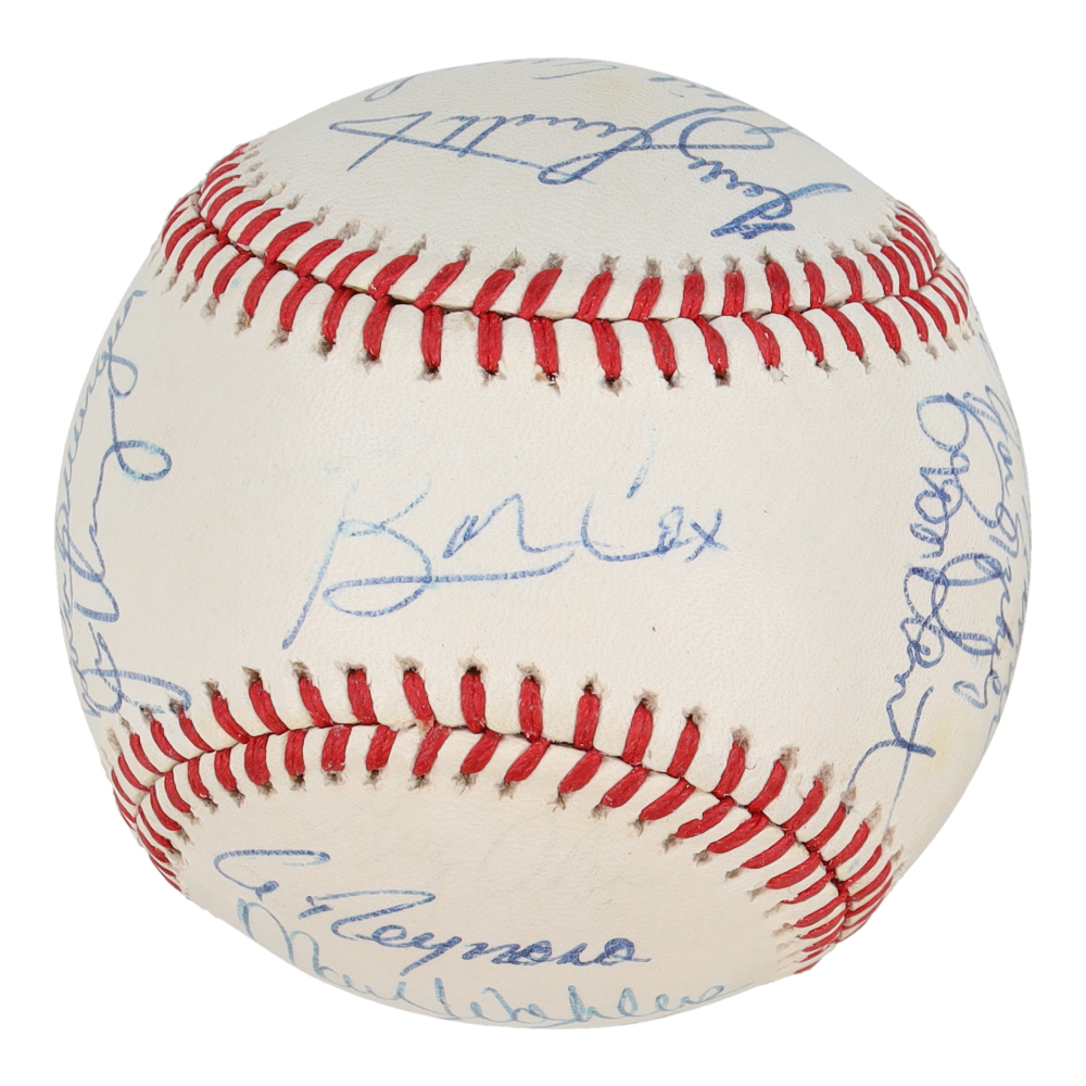 1991 Braves Baseball Signed by (23) with Bobby Cox, Armando Reynoso ...