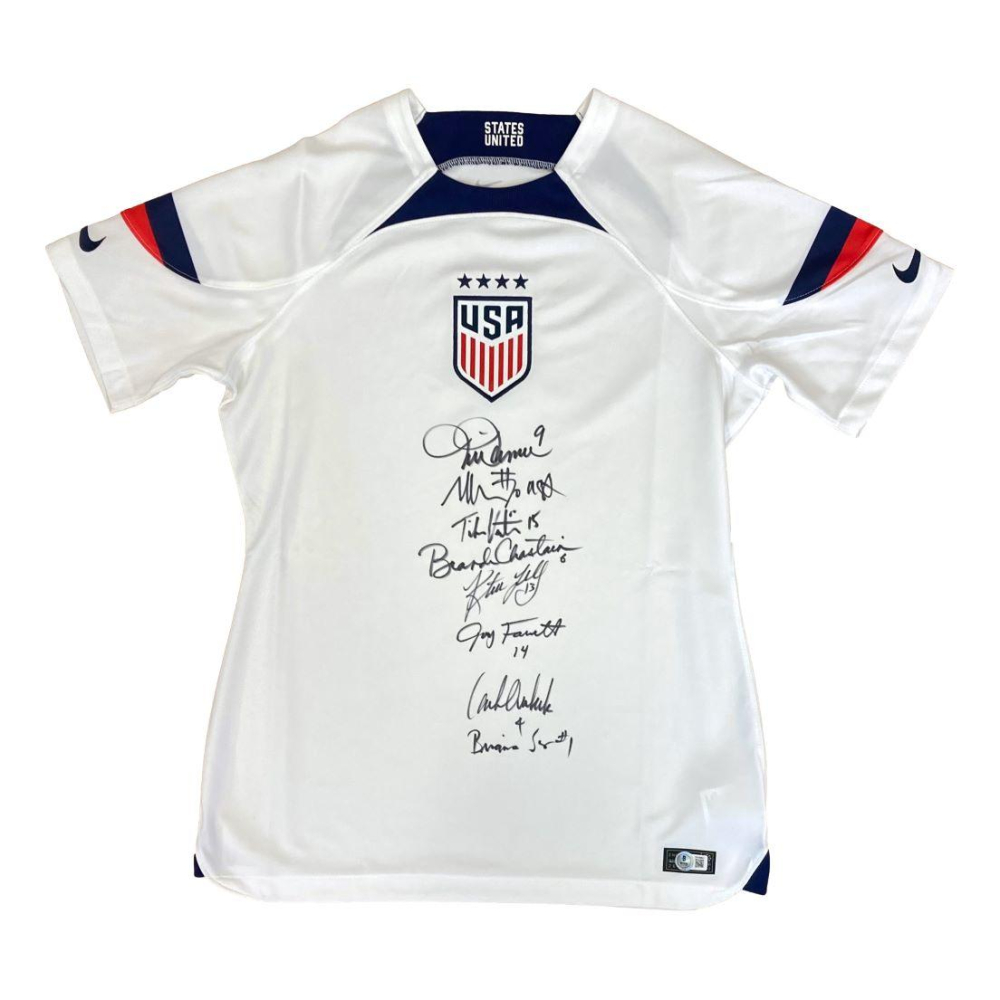 1999 Team USA Nike Soccer Jersey Signed By (8) with Mia Hamm, Michelle ...