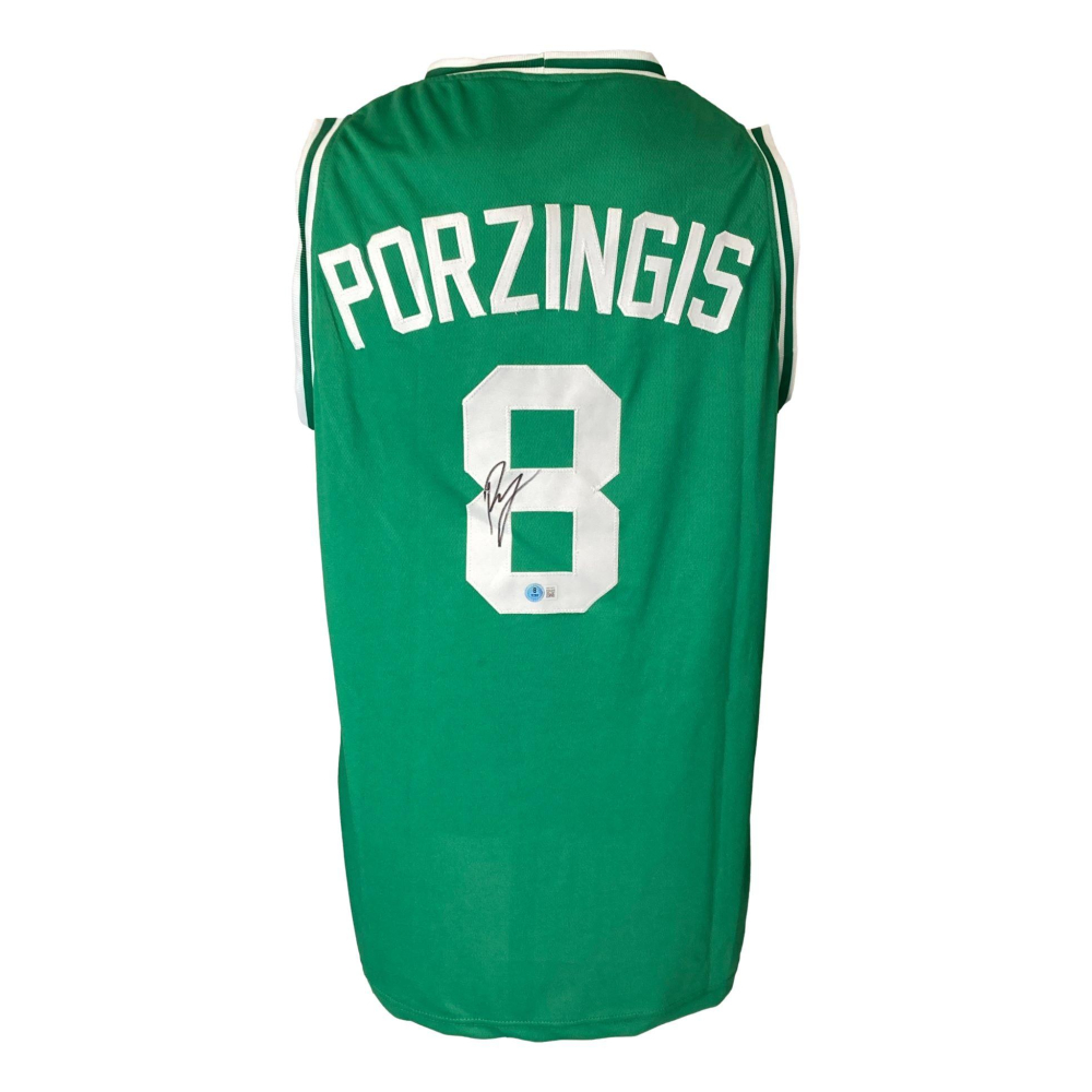 Kristaps Porzingis Signed Jersey (Beckett) | Pristine Auction