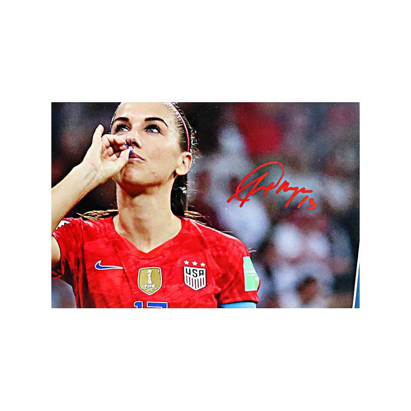 Alex Morgan Signed Team USA Custom Framed Photo (StienerCX) | Pristine ...