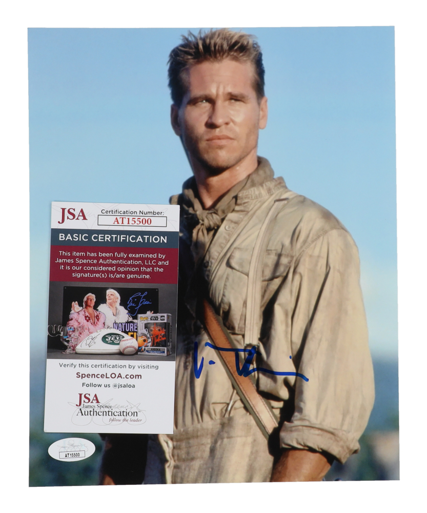 Val Kilmer Signed "The Ghost and the Darkness" 8x10 Photo (JSA) | Pristine Auction