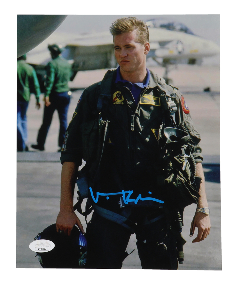 Val Kilmer Signed "Top Gun" 8x10 Photo (JSA) | Pristine Auction