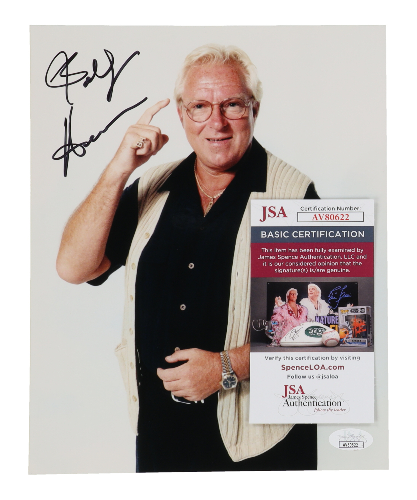 Bobby "The Brain" Heenan Signed WWF 8x10 Photo (JSA) | Pristine Auction