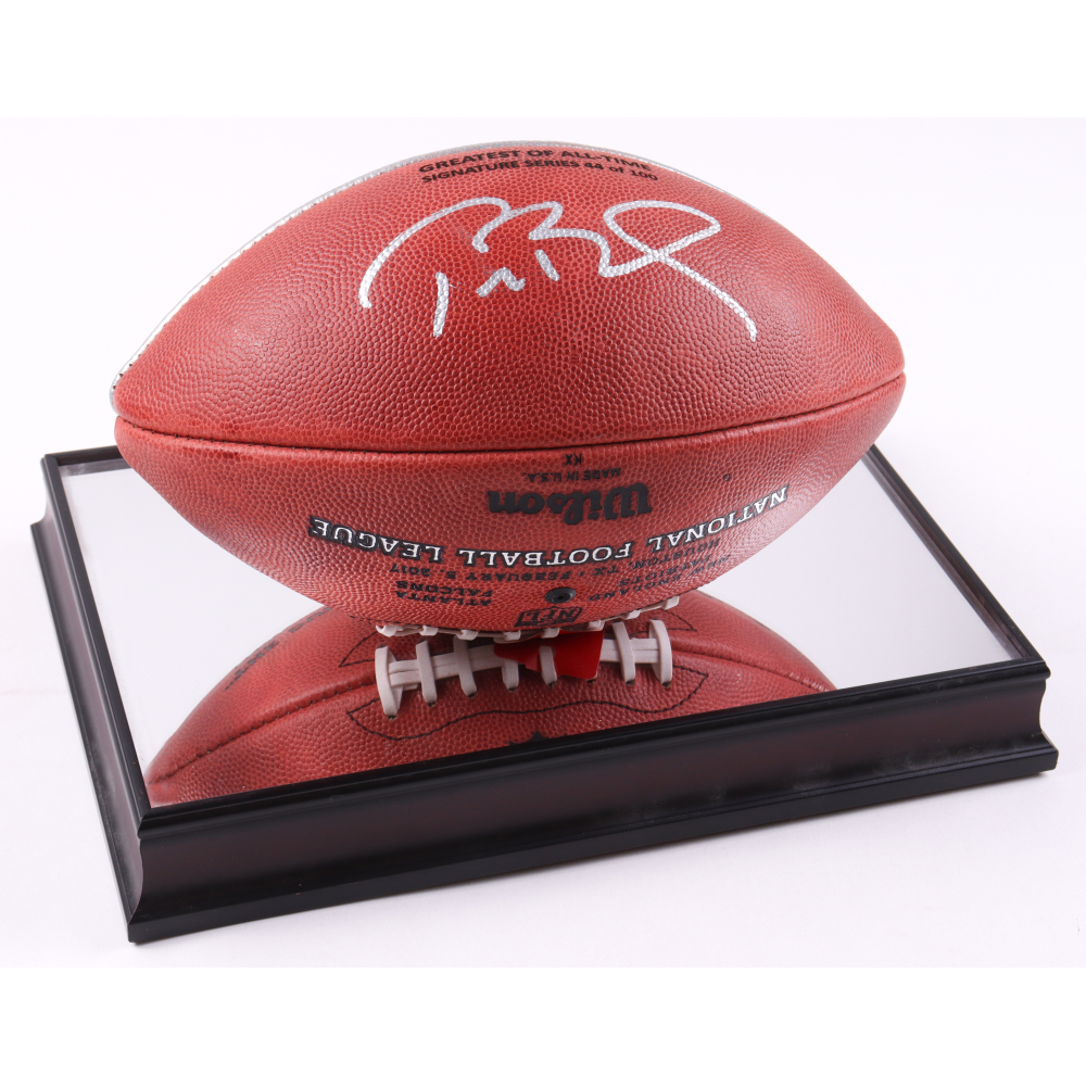 Tom Brady Signed LE Patriots "The Duke" Super Bowl LI Champions Logo ...