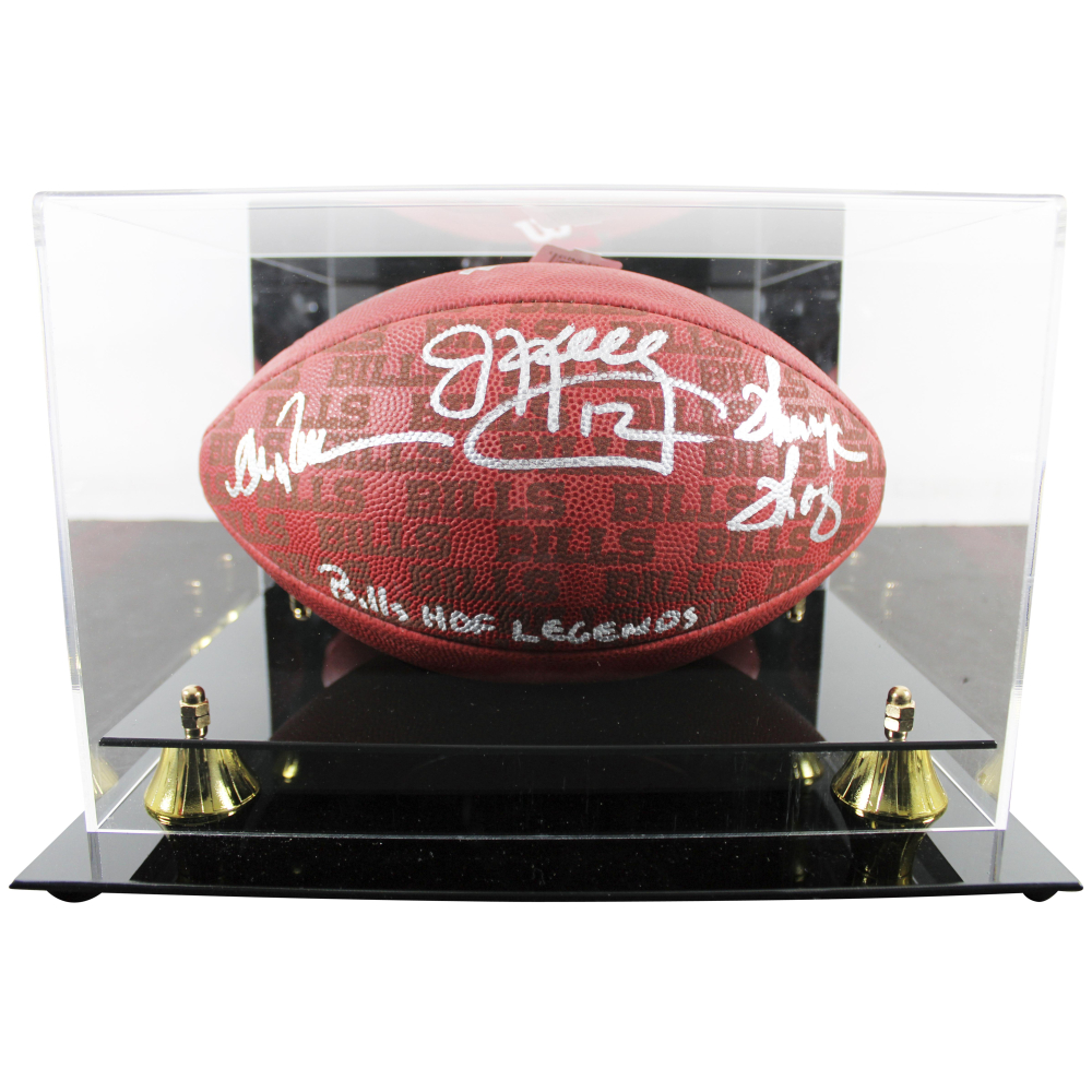Andre Reed, Jim Kelly, & Thurman Thomas Signed Official NFL "The Duke ...