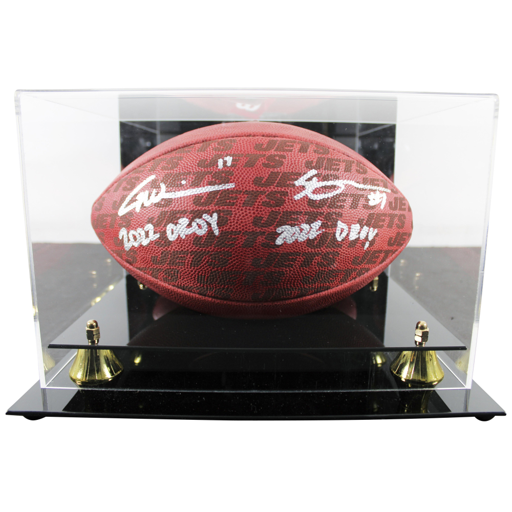 Ahmad "Sauce" Gardner & Garrett Wilson Signed Official NFL "The Duke ...