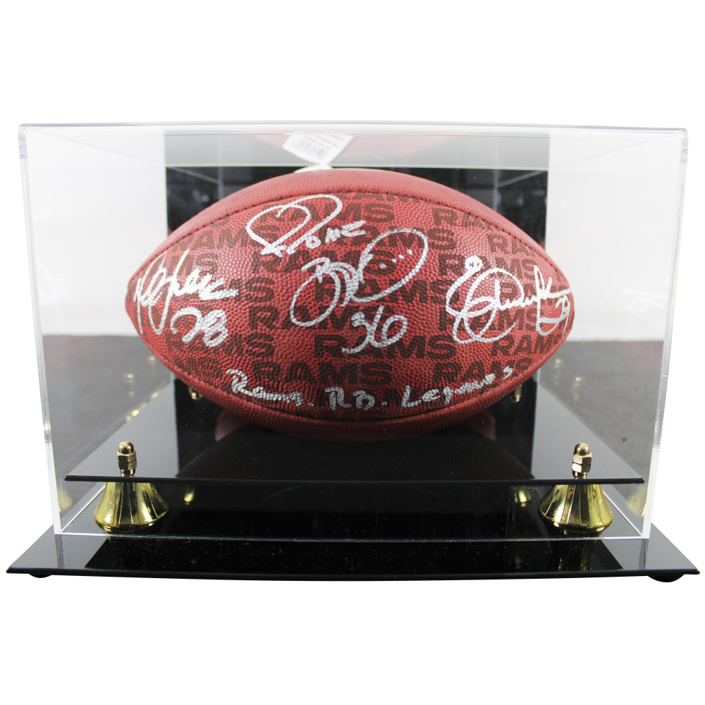 Jerome Bettis, Eric Dickerson & Marshall Faulk Signed Official NFL "The ...