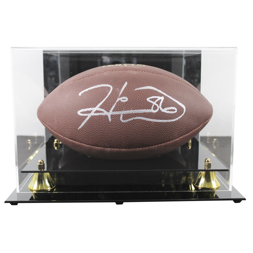 Hines Ward Signed NFL Football with Display Case (Beckett) | Pristine ...