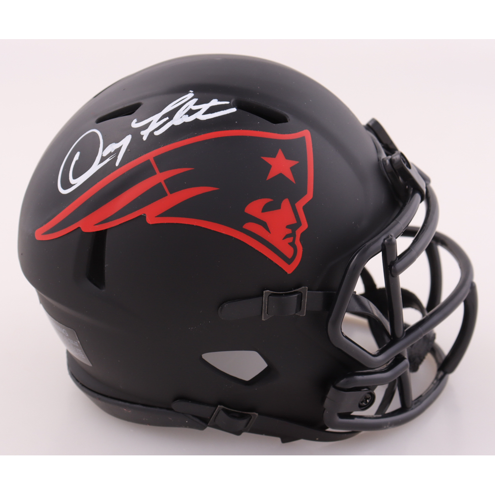 Doug Flutie Signed Patriots Eclipse Alternate Speed Mini Helmet (JSA) | Pristine Auction