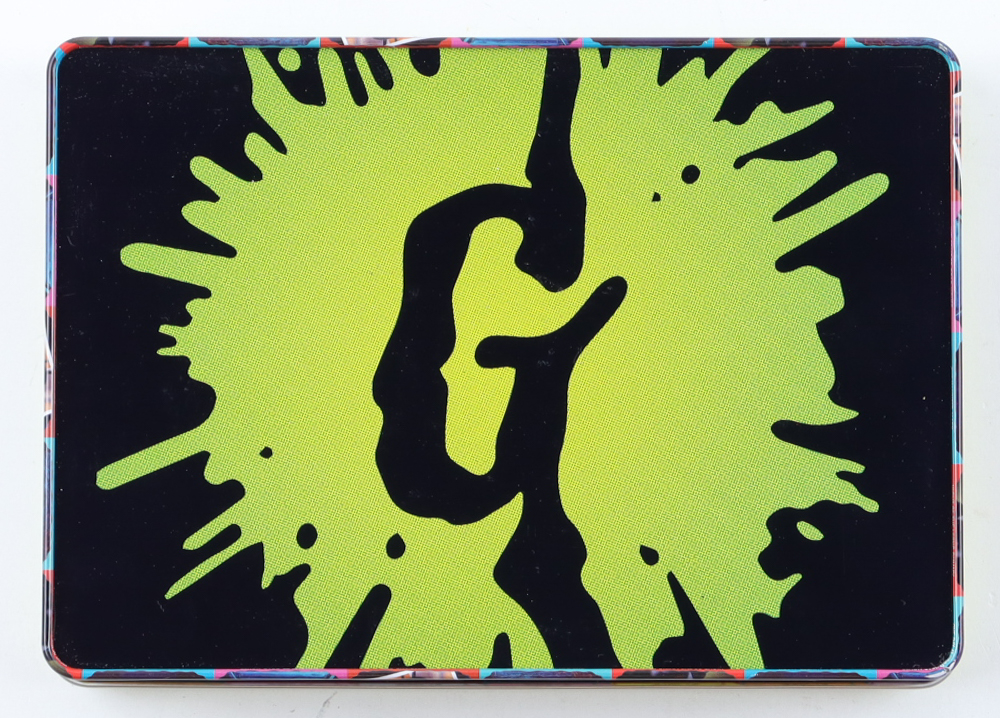 R. L. Stine Signed LE Goosebumps Retro Scream Collection Tin (ACOA ...