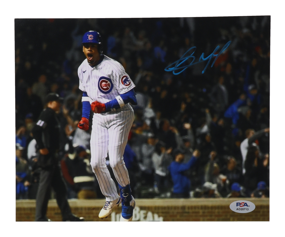 Christopher Morel Signed Cubs 8x10 Photo (PSA) | Pristine Auction