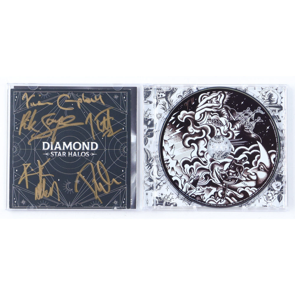 Def Leppard "Diamond Star Halos" CD Album Insert Signed by (5) with Joe ...