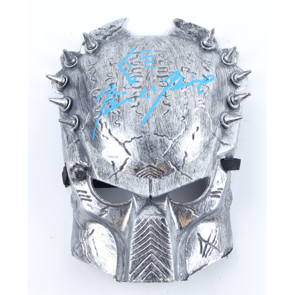 Brian A. Prince Signed "Predator" Mask with Hand-Drawn Predator Sketch ...