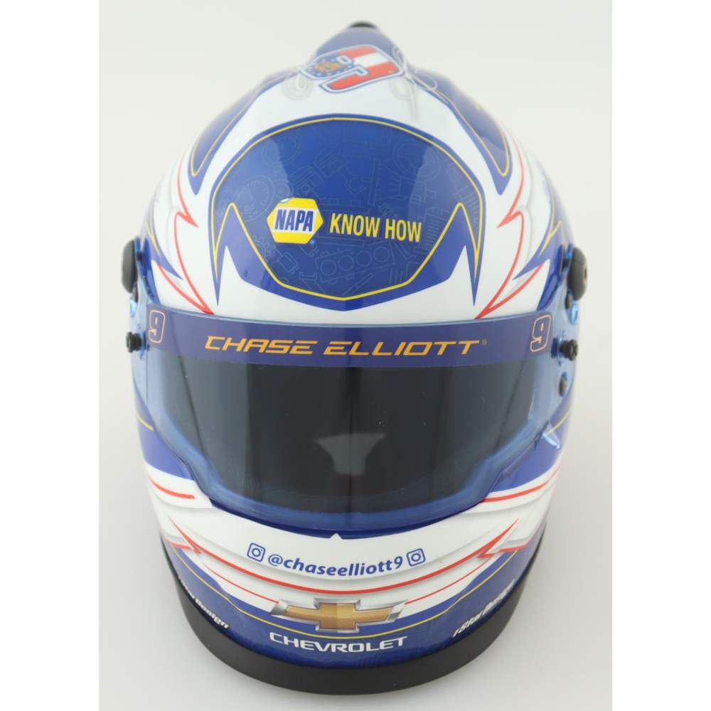 Chase Elliott NAPA 1:2 Scale NASCAR Mini-Helmet | Pristine Auction