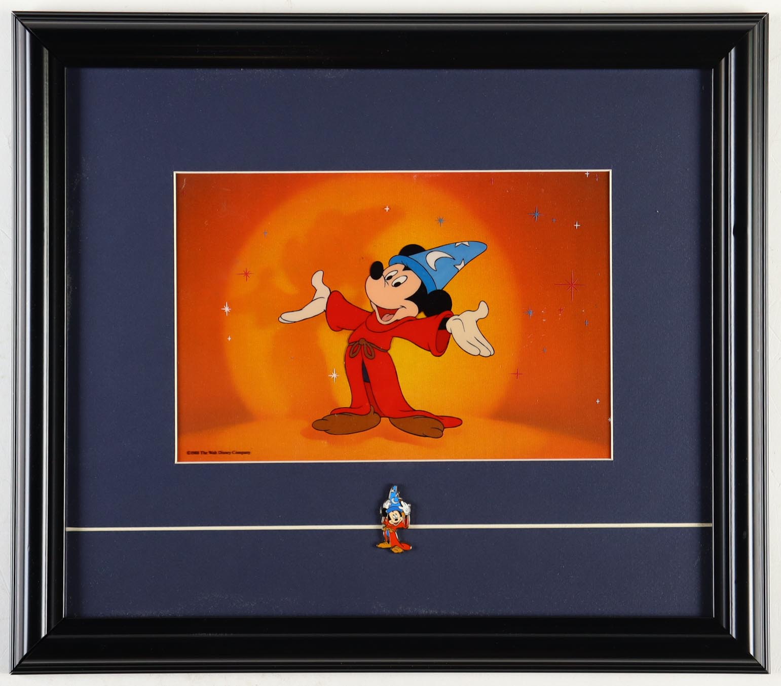 Walt Disney's "Fantasia" Custom Framed Two-Piece Animation Cel Display ...